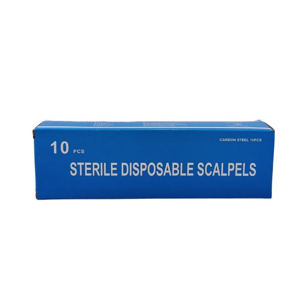 Sterile Disposable Carbon Steel Scalpel Individual